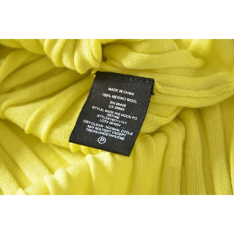 Theory Wide-Ribbed Mock Neck Merino Wool Sweater – evaChic